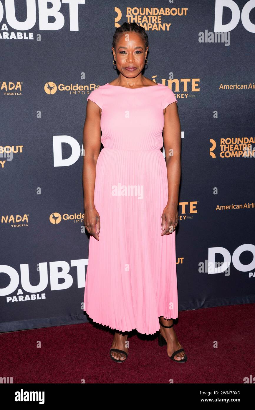 Quincy Tyler Bernstine attends the Broadway opening night of "Doubt: A ...