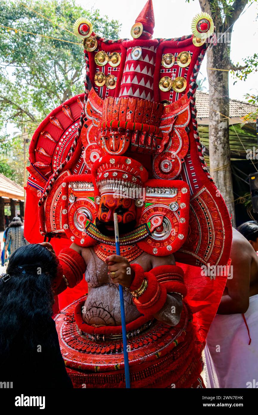Embark on a Journey Through Time: Andalurkavu's Revered Theyyam ...