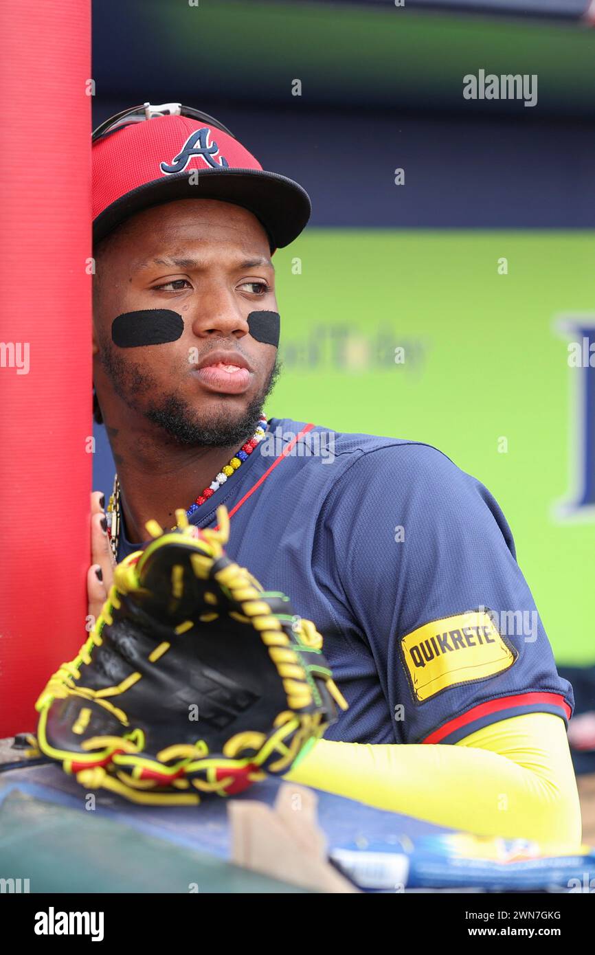 Ronald acuna jr training hi-res stock photography and images - Alamy