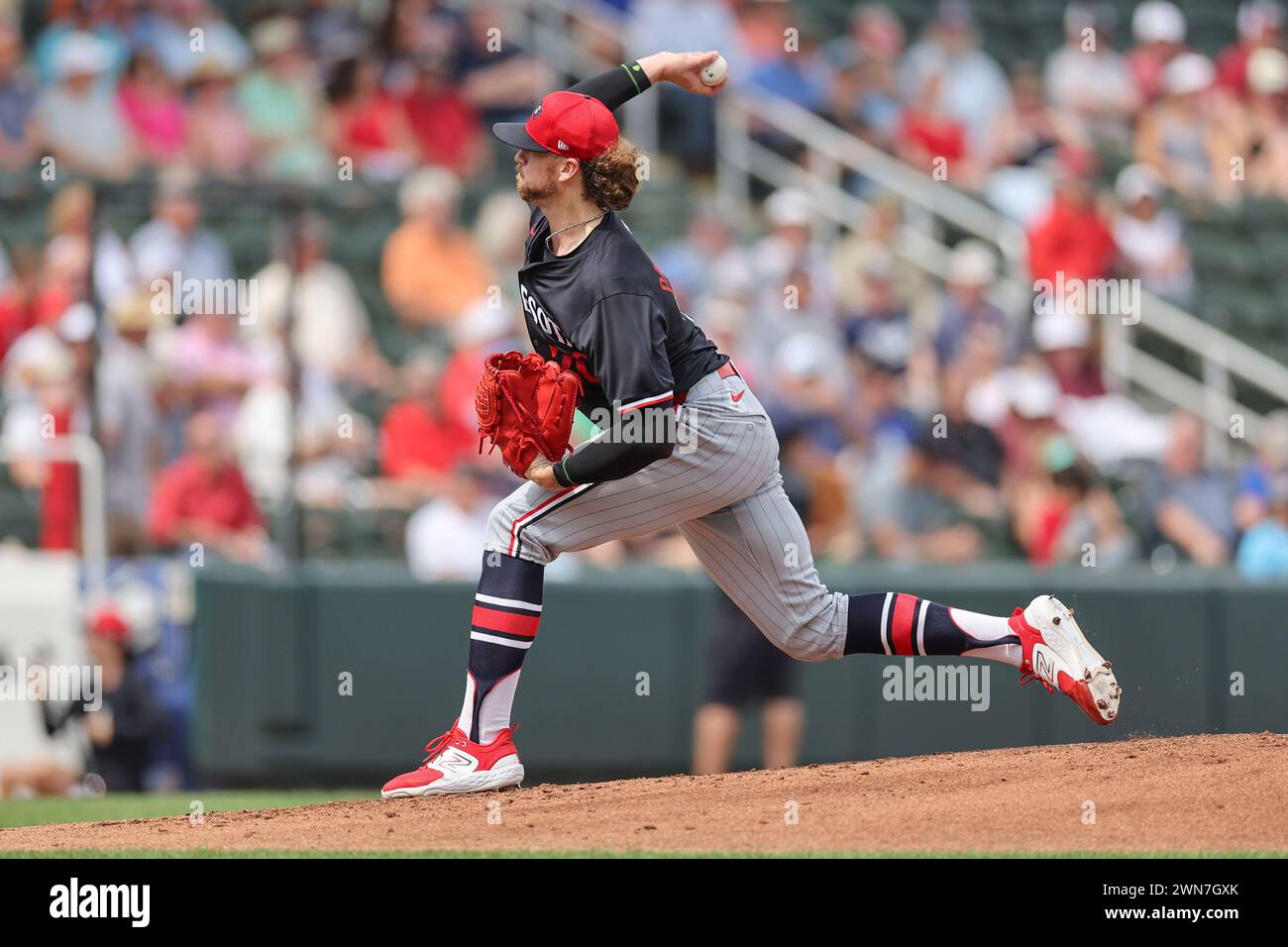 North Port FL USA; Minnesota Twins starting pitcher Chris Paddack (20 ...