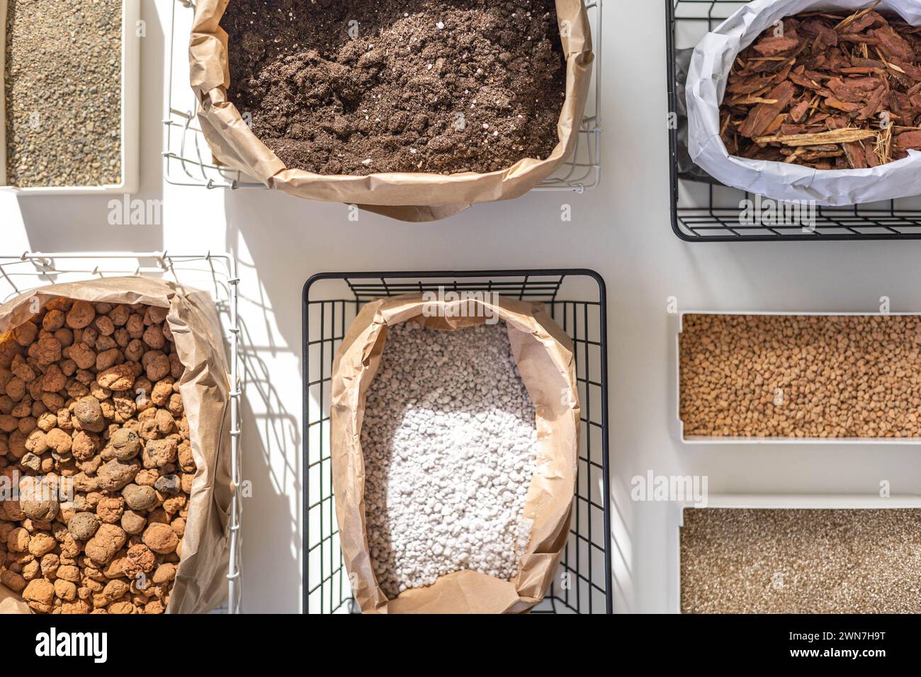 Home gardening horticulture soil drainage granules ground sand storage ...