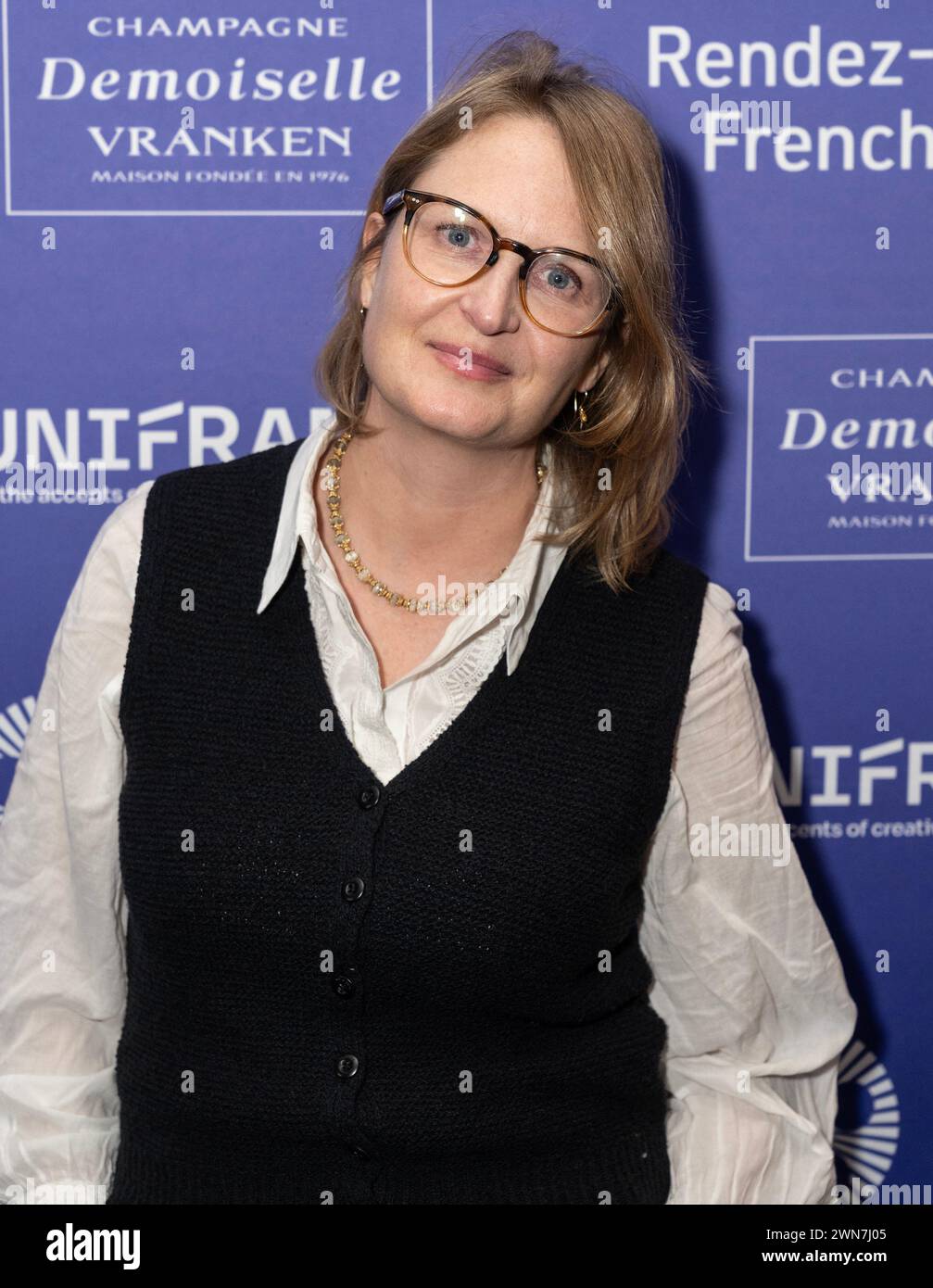 New York, USA. 29th Feb, 2024. Anna Novion attends the opening night of ...