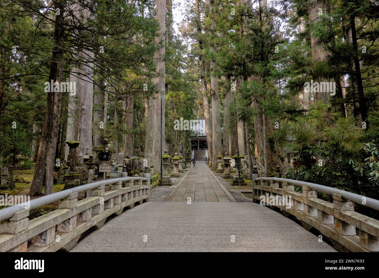 The Kobo Daishi Mausoleum and Okunoin Cemetery, Mount Koya (Koyasan ...