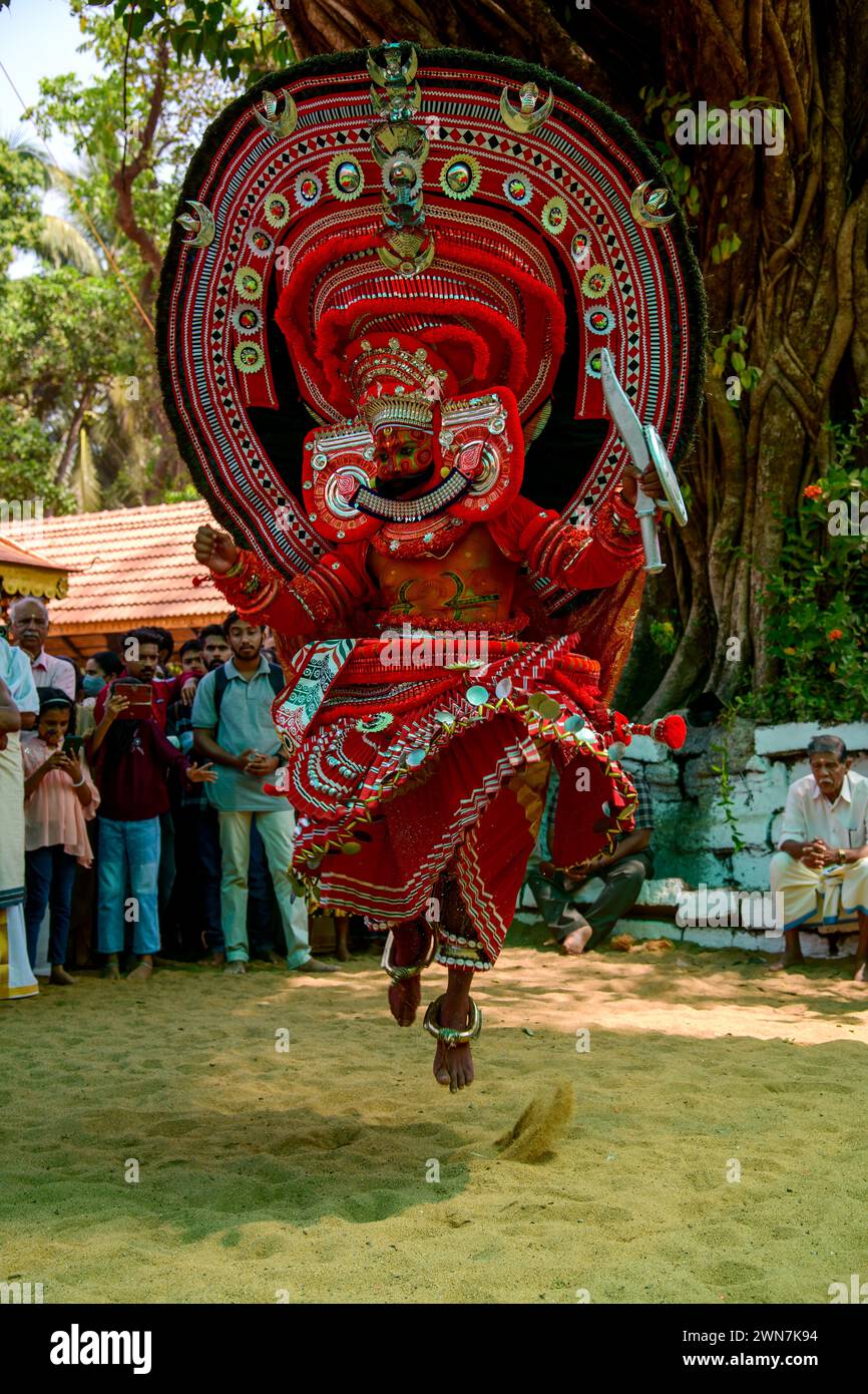 Embark on a Journey Through Time: Andalurkavu's Revered Theyyam ...