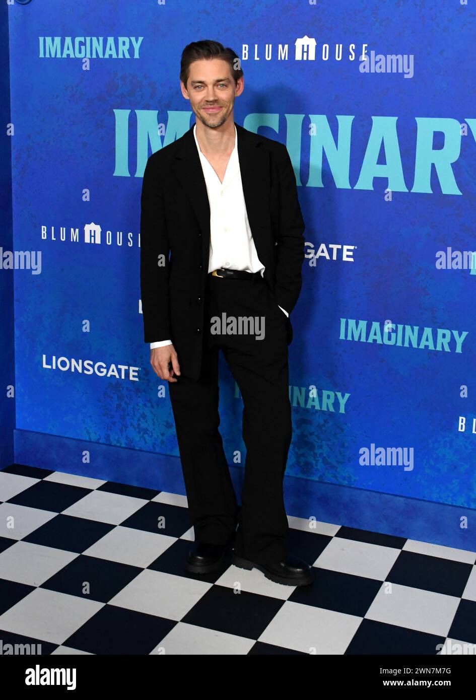 Los Angeles, California, USA 29th February 2024 Actor Tom Payne attends ...