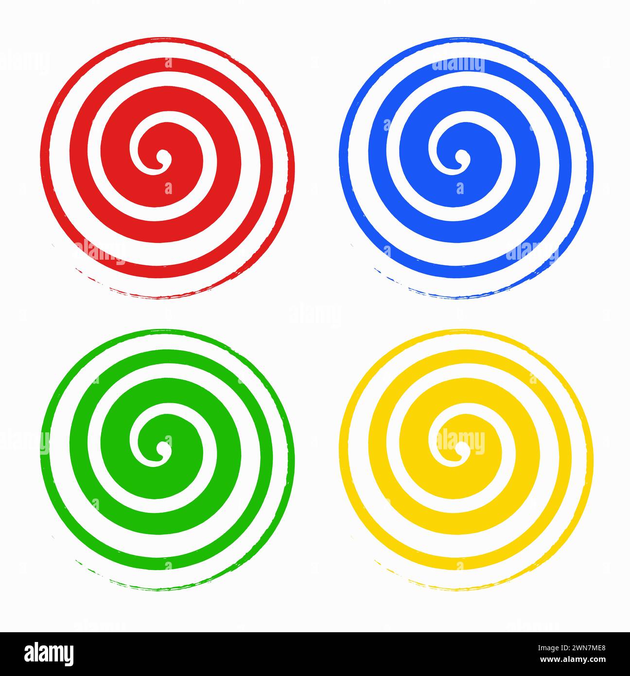 Moving spiral Cut Out Stock Images & Pictures - Alamy