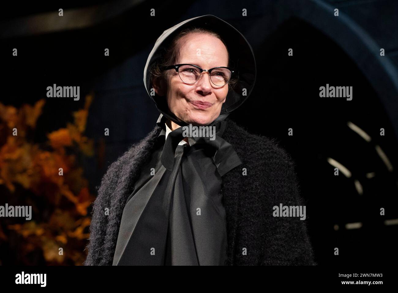 Amy Ryan appears at the curtain call for "Doubt: A Parable" at the Todd ...