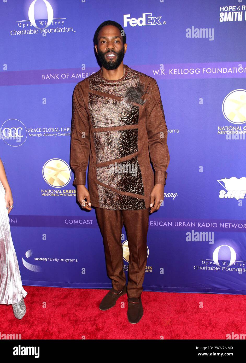 New York City, USA. 29th Feb, 2024. Tobias Truvillion attending the 9th ...