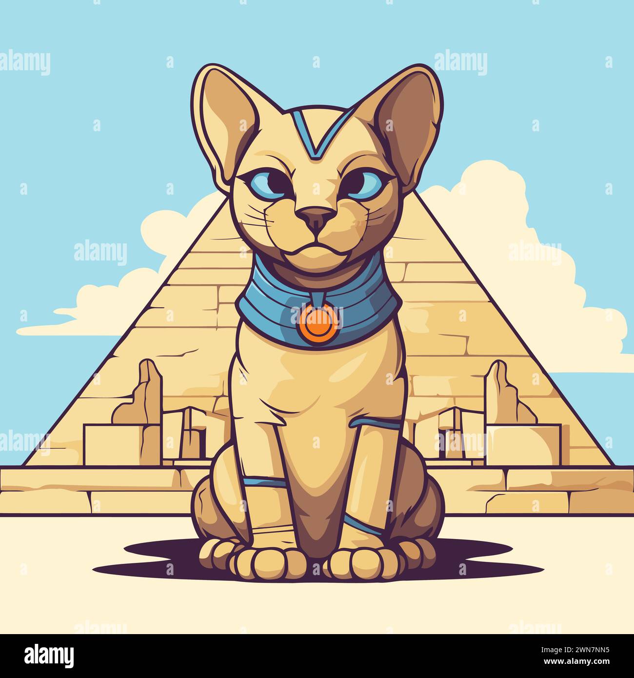 Old kingdom egyptian pharaoh Stock Vector Images - Alamy