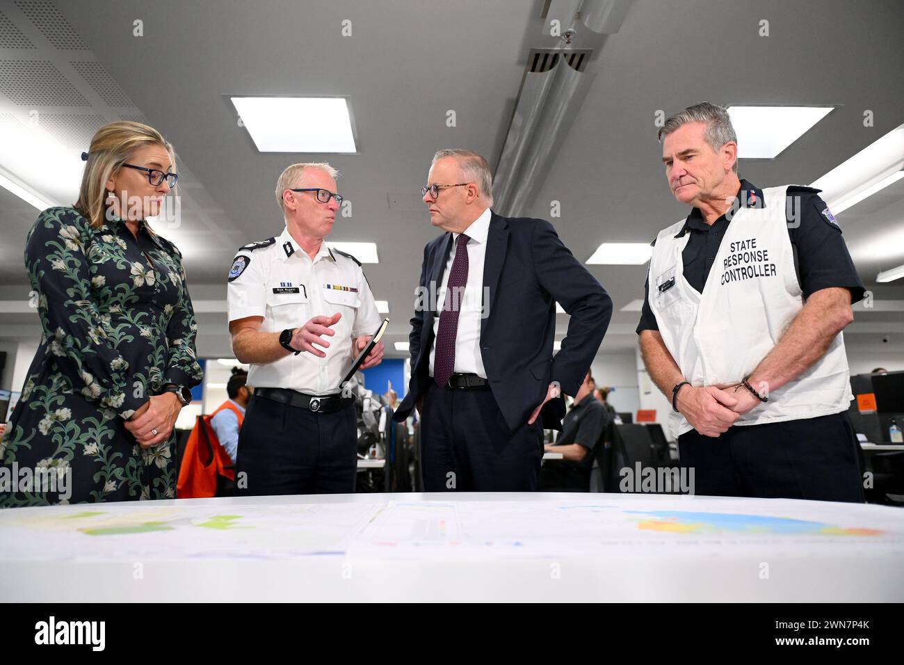 Melbourne, Australia. 01st Mar, 2024. Victorian Premier Jacinta Allan ...