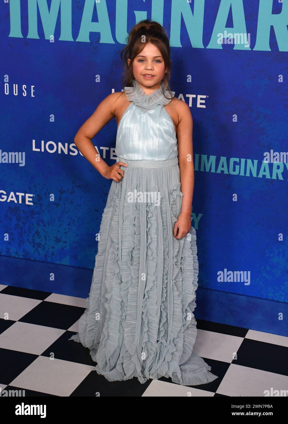 Los Angeles, California, USA 29th February 2024 Actress Pyper Braun ...