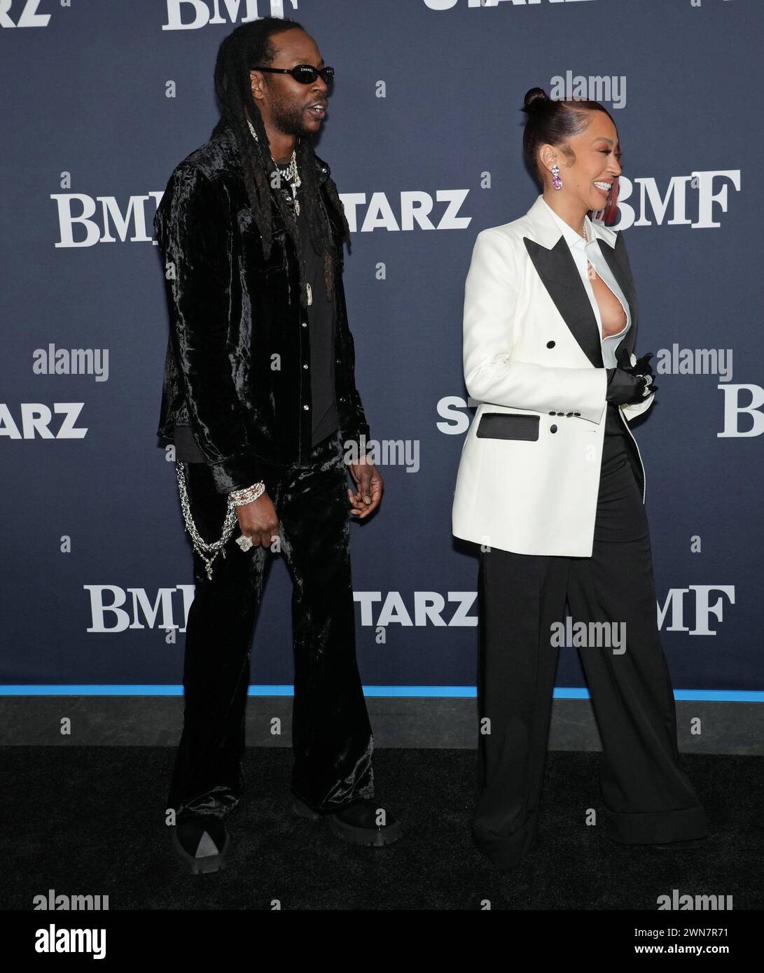 Los Angeles, USA. 29th Feb, 2024. (L-R) 2 Chainz and La La Anthony at ...