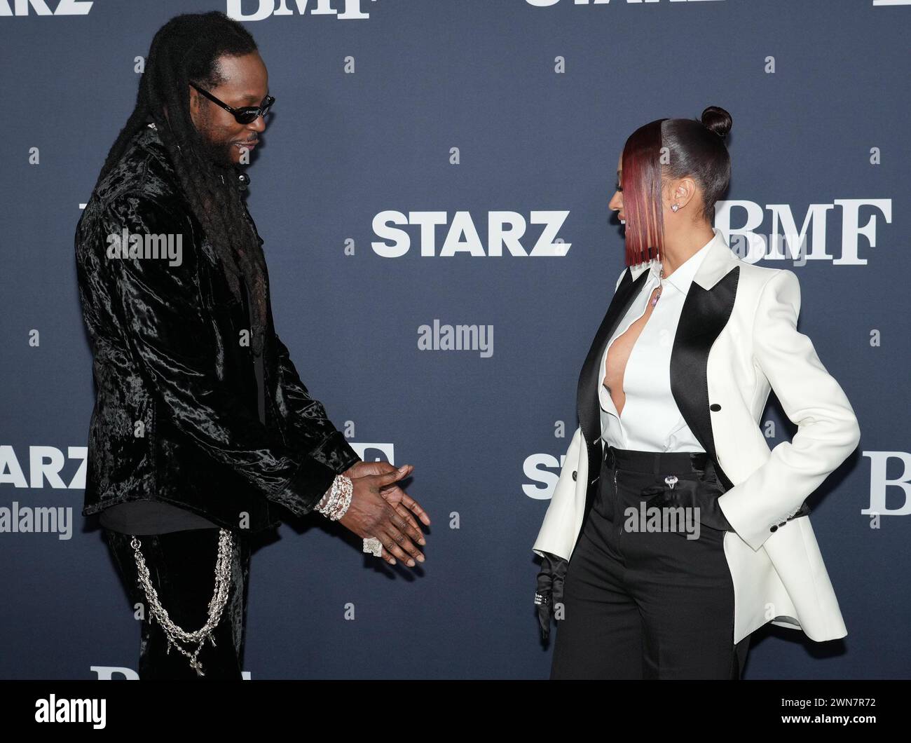 Los Angeles, USA. 29th Feb, 2024. (L-R) 2 Chainz and La La Anthony at ...