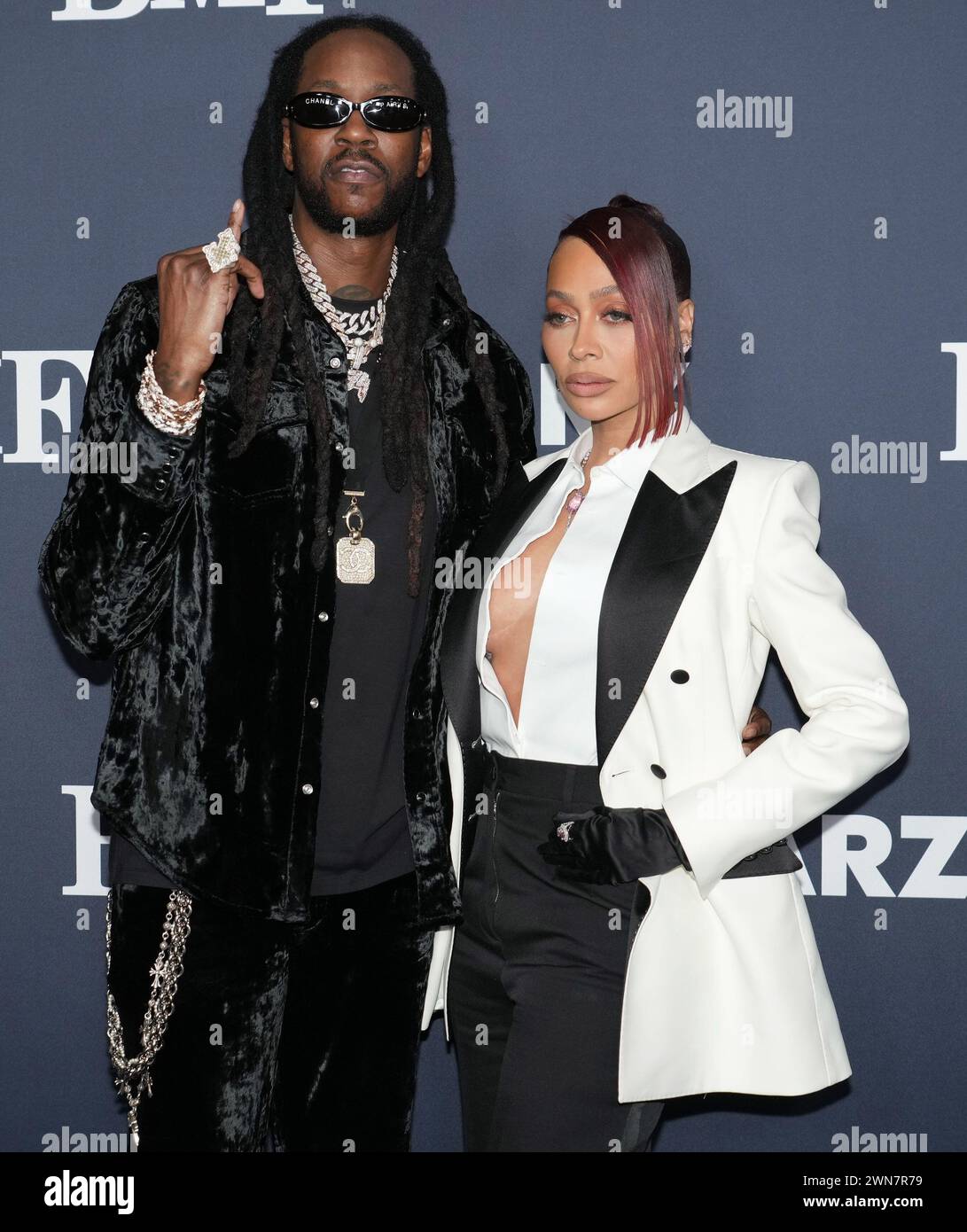 Los Angeles, USA. 29th Feb, 2024. (L-R) 2 Chainz and La La Anthony at ...