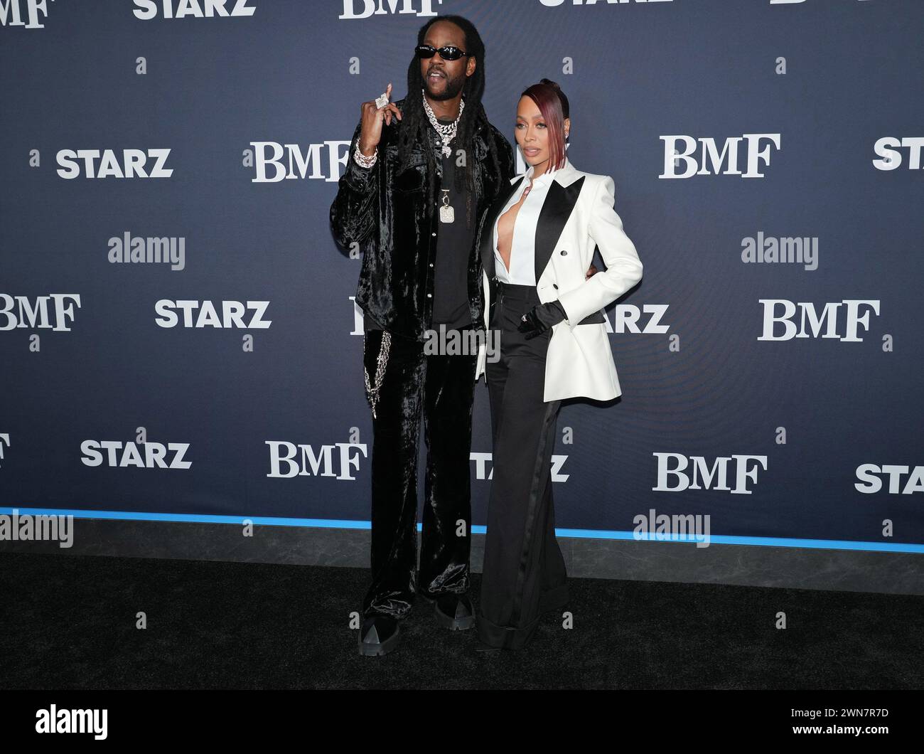 Los Angeles, USA. 29th Feb, 2024. (L-R) 2 Chainz and La La Anthony at ...