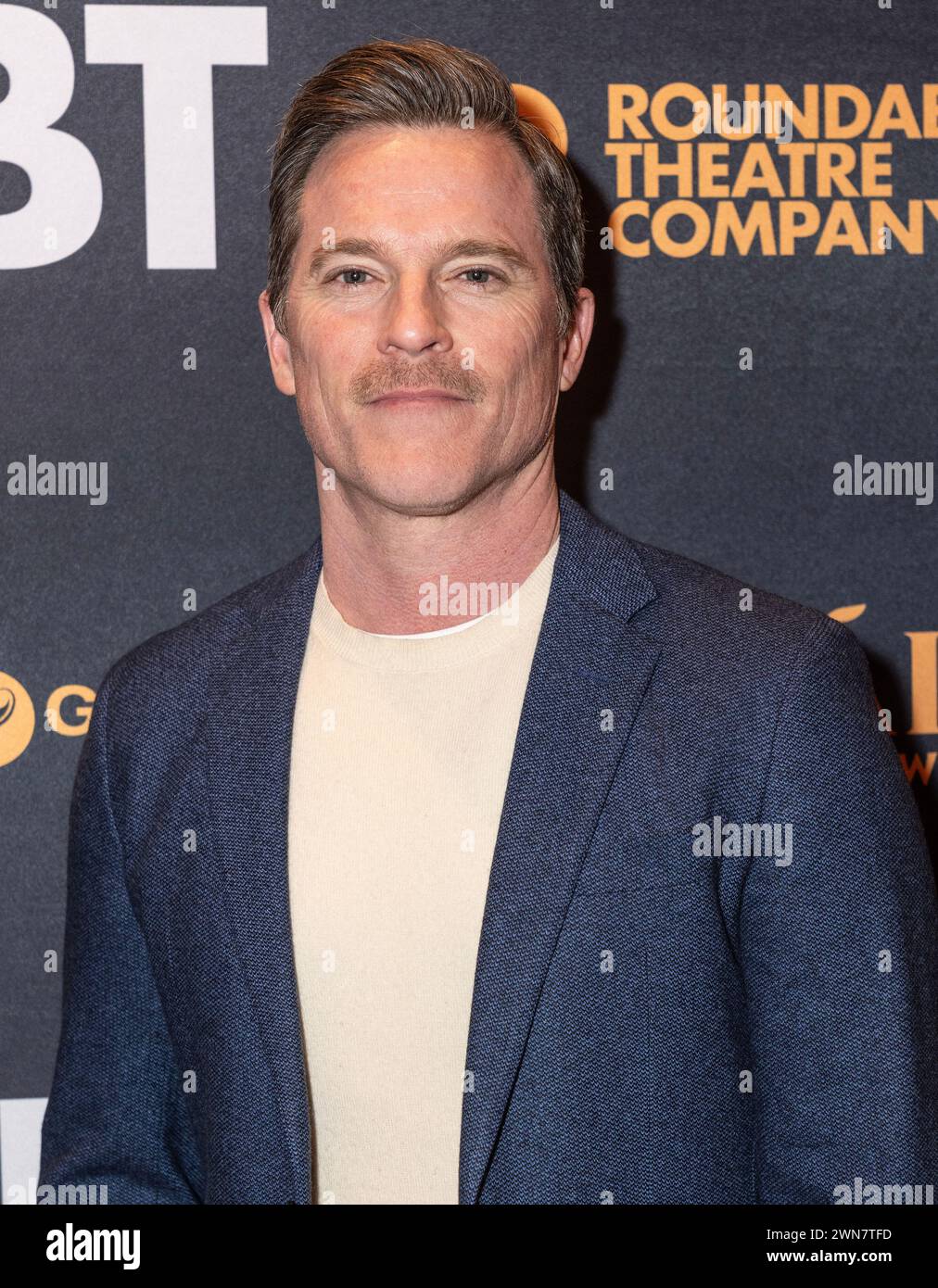 New York, USA. 29th Feb, 2024. Mike Doyle attends opening night on Broadway for 'Doubt: A ...