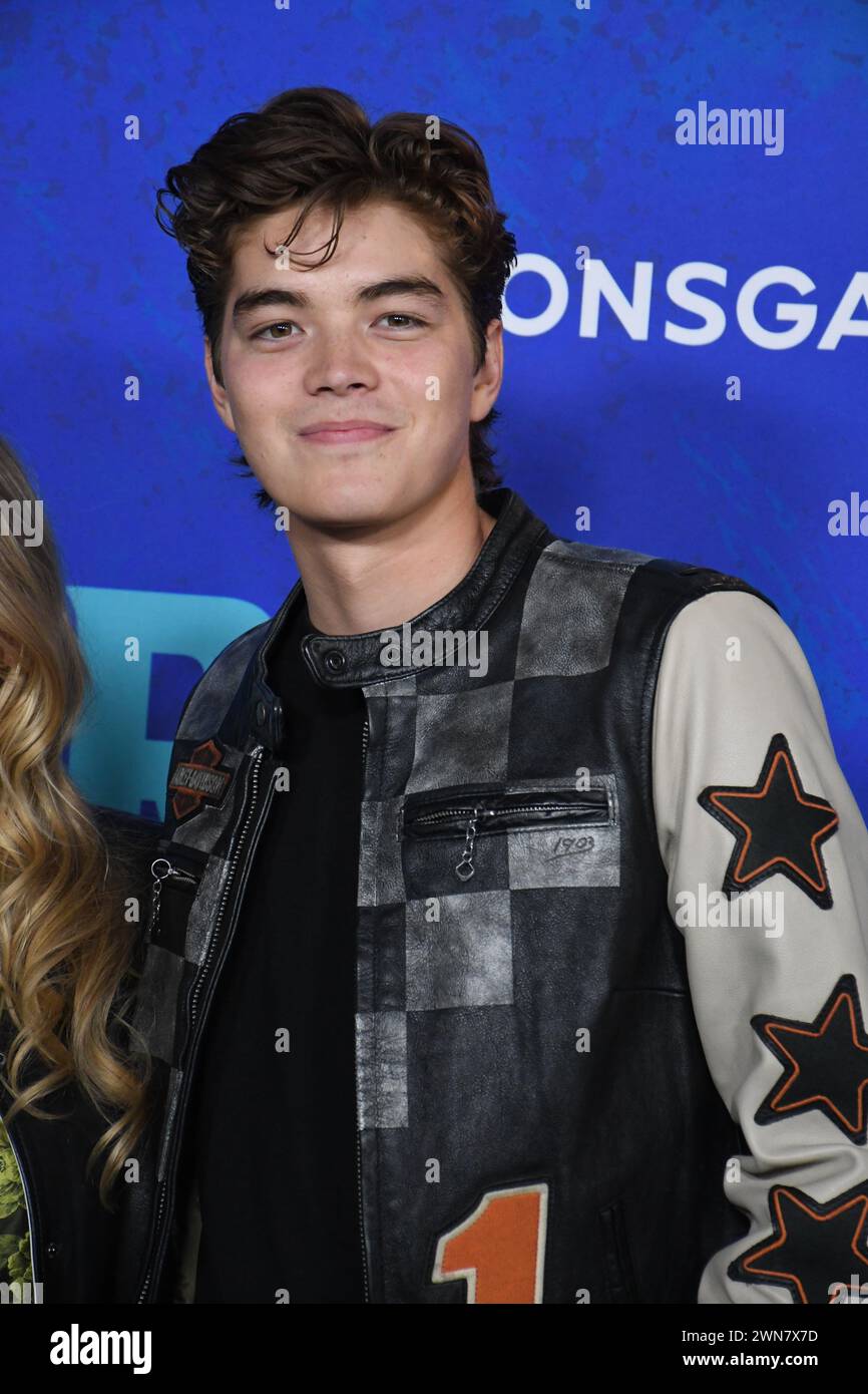 Los Angeles, California, USA 29th February 2024 Actor Matthew Sato ...