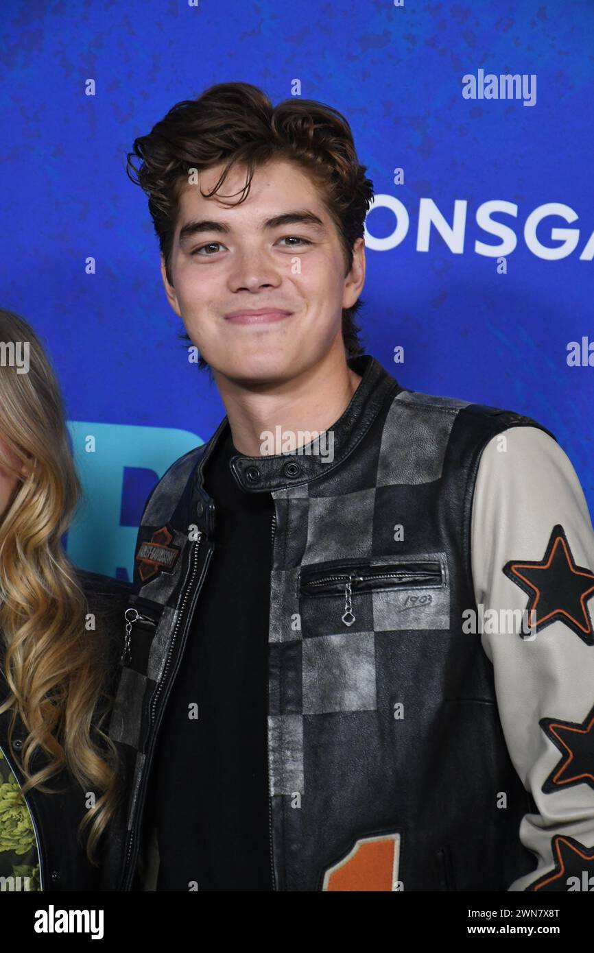 Los Angeles, California, USA 29th February 2024 Actor Matthew Sato ...