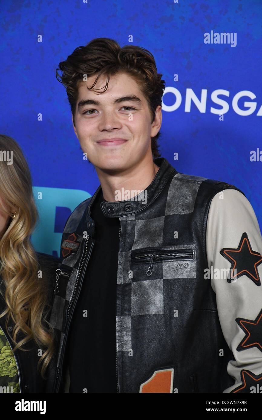 Los Angeles, California, USA 29th February 2024 Actor Matthew Sato ...