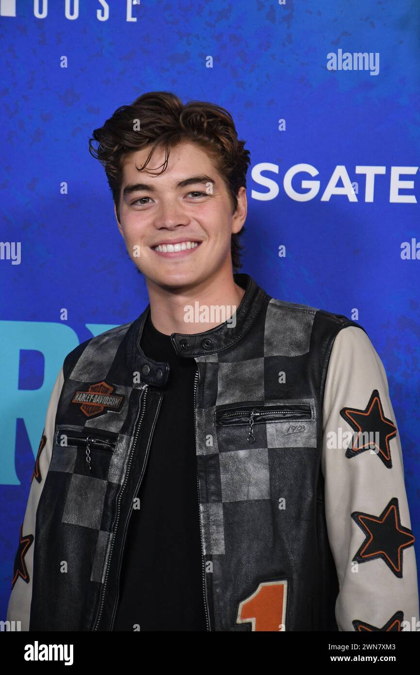 Los Angeles, California, USA 29th February 2024 Actor Matthew Sato ...