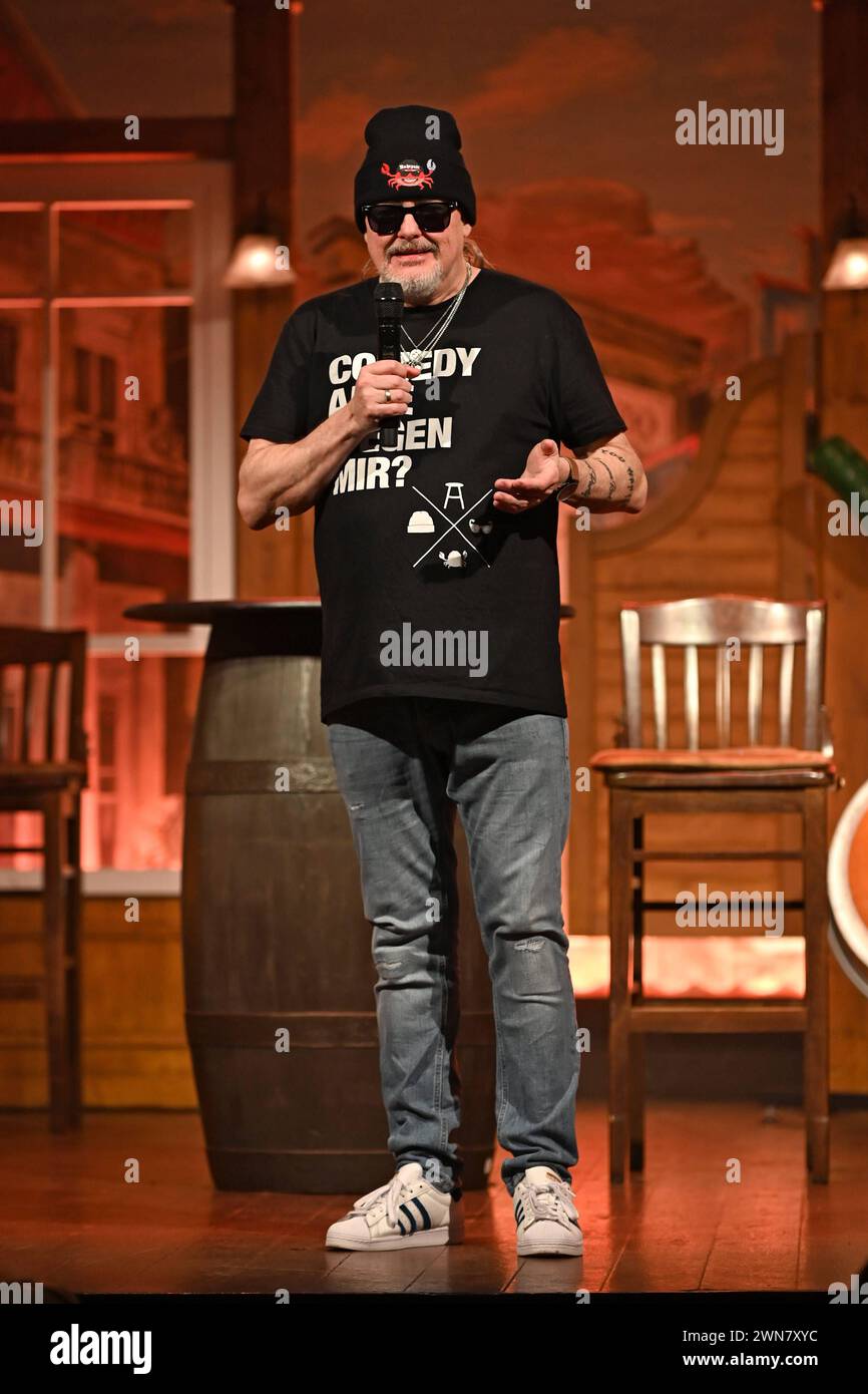 Markus Krebs: COMEDY ALLE WEGEN MIR Comedian Markus Krebs während eines ...