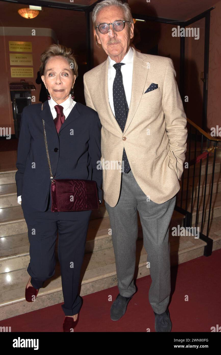 Monika Peitsch Schauspielerin Dr Sven Hansen Hoechstedt Muenchen 29.02. ...