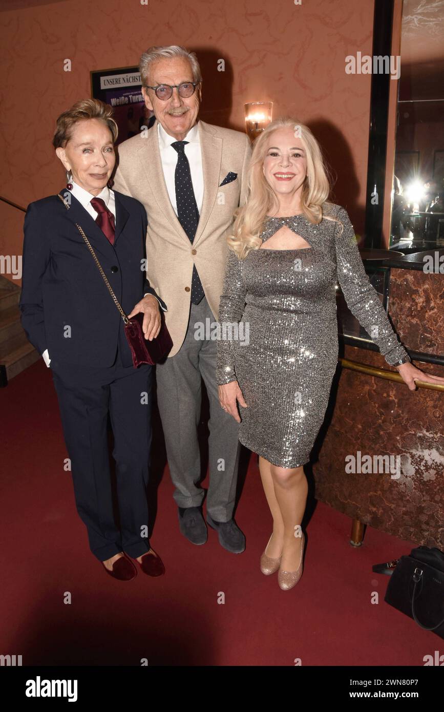 Monika Peitsch Schauspielerin Dr Sven Hansen Hoechstedt Julia Kent Schauspielerin Muenchen 29.02 ...