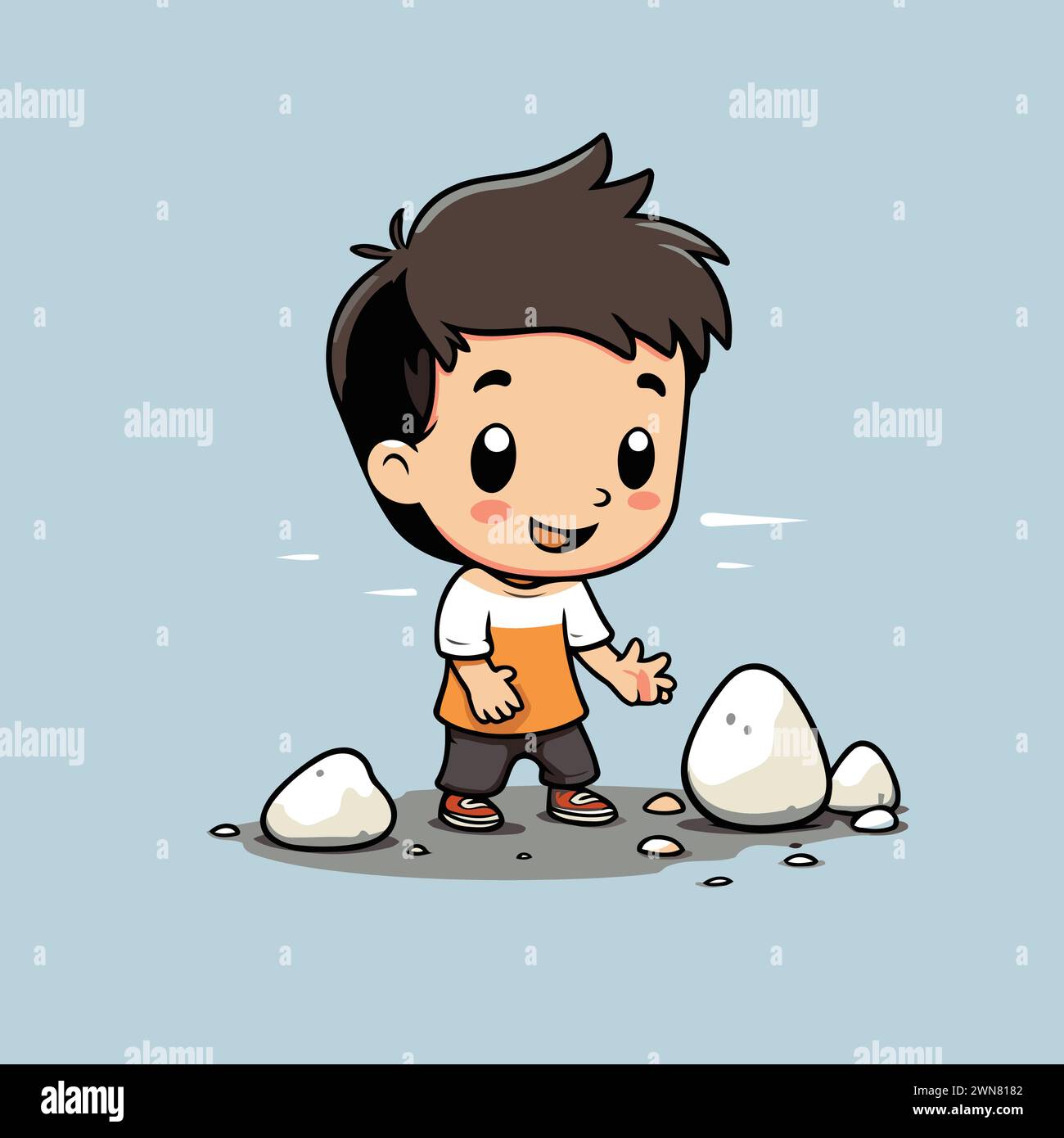 Little stones Stock Vector Images - Alamy