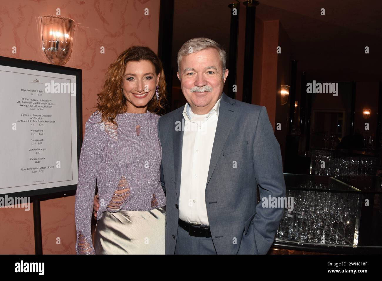 Daniela Kiefer Schauspielerin Alexander Ollig Produzent Muenchen 29.02. ...