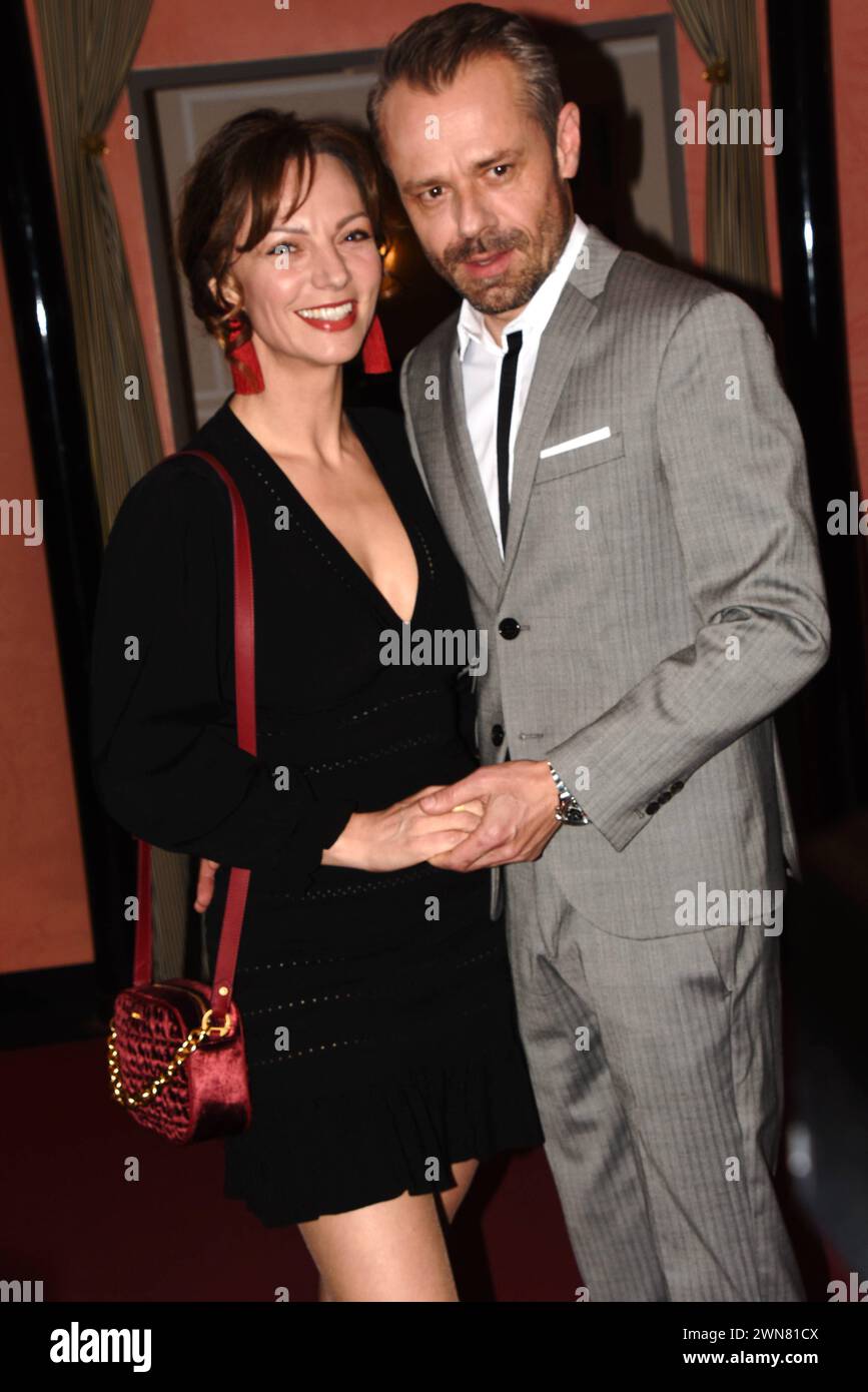 Viola Wedekind Schauspielerin Sven Wassmer Schauspieler Muenchen 29.02. ...