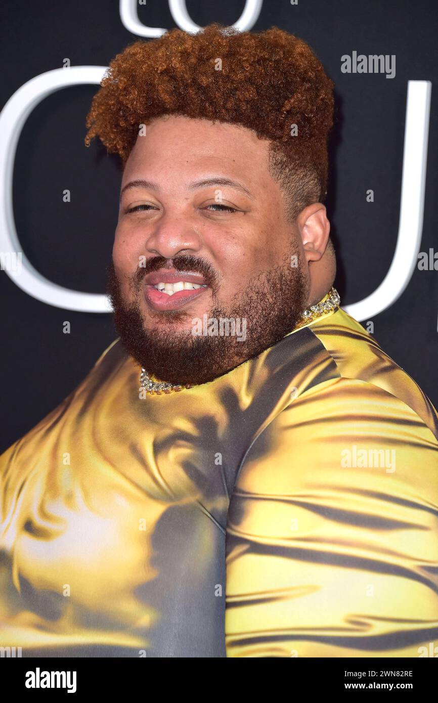 Dexter Mayfield bei der Party zum Finale der ersten Staffel der Peacock ...