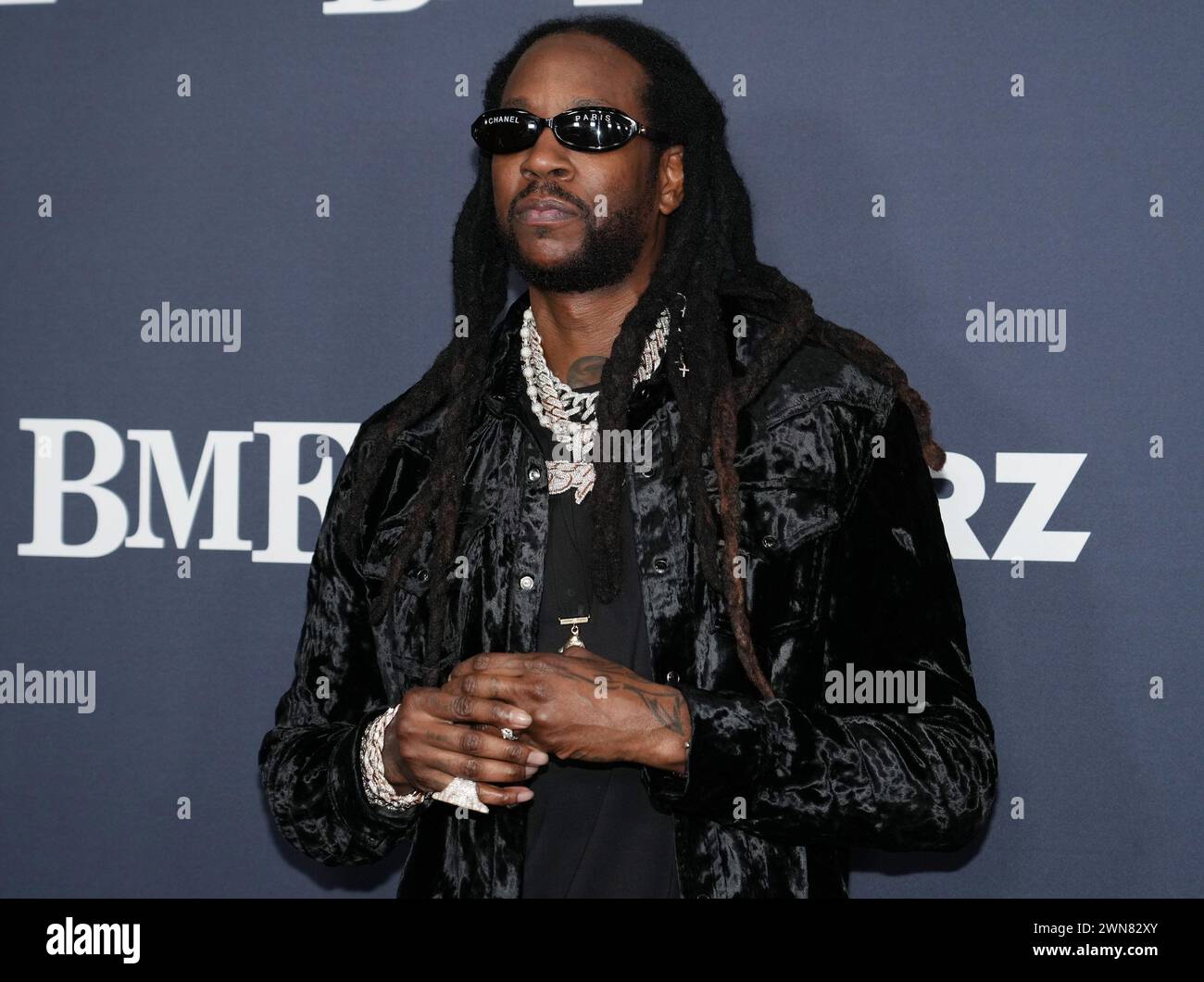 2 Chainz arrives at the Starz Series BMF Season 3 Los Angeles Premiere ...