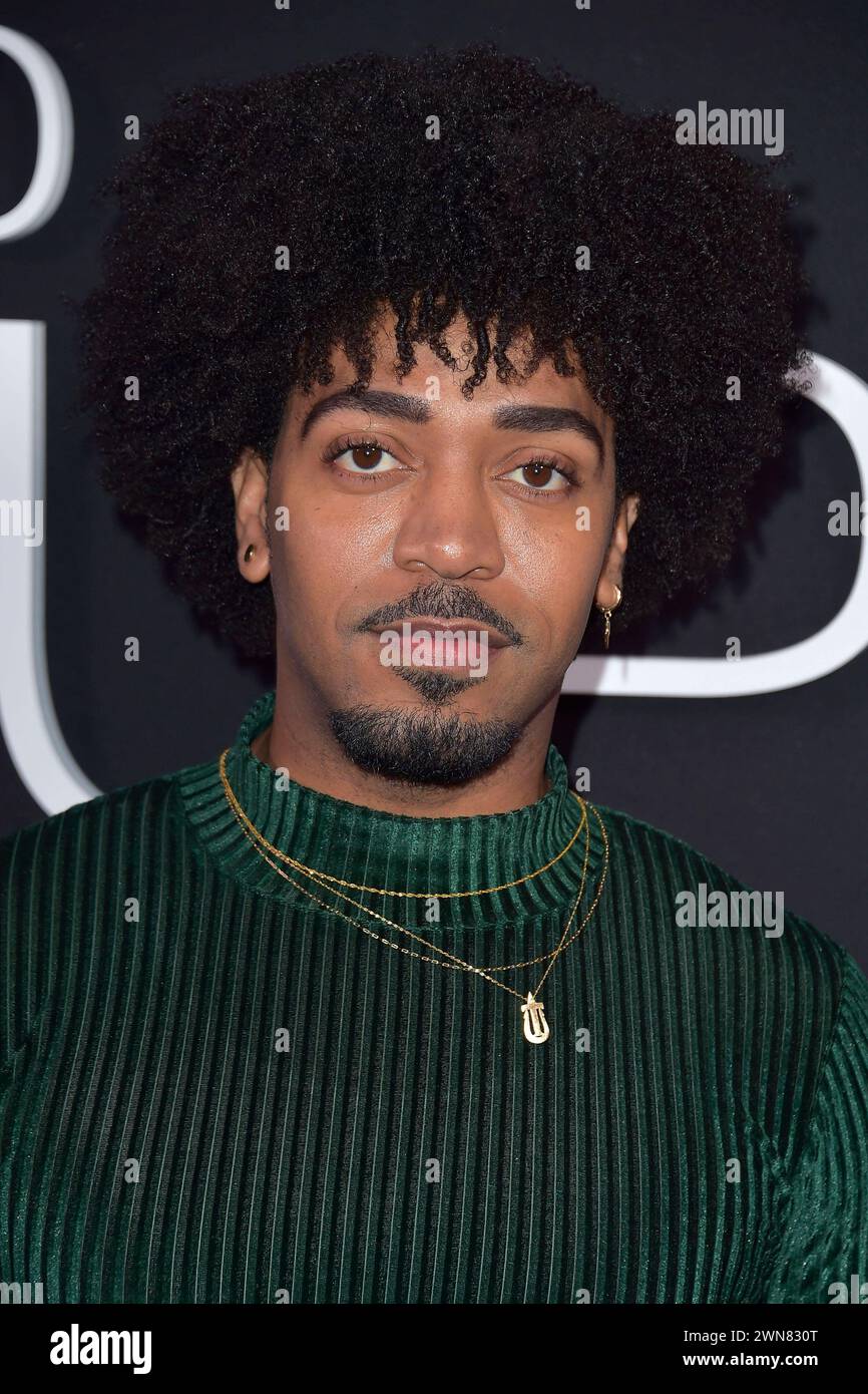 Demetre Durham bei der Party zum Finale der ersten Staffel der Peacock ...