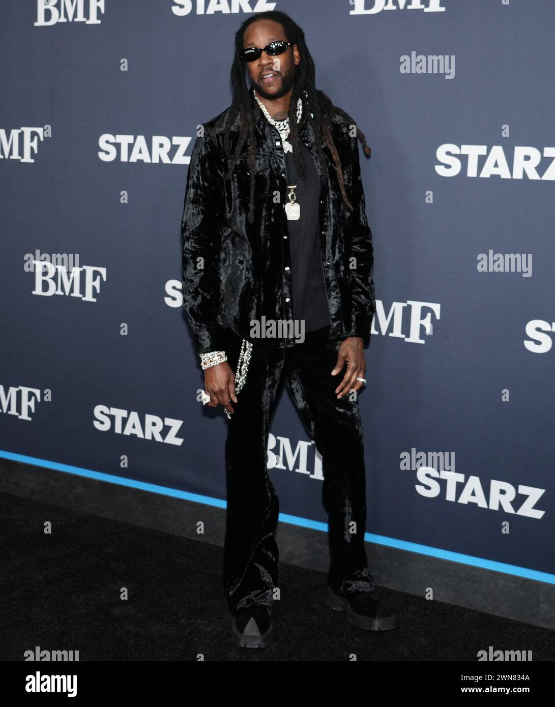 Los Angeles, USA. 29th Feb, 2024. 2 Chainz arrives at the Starz Series ...