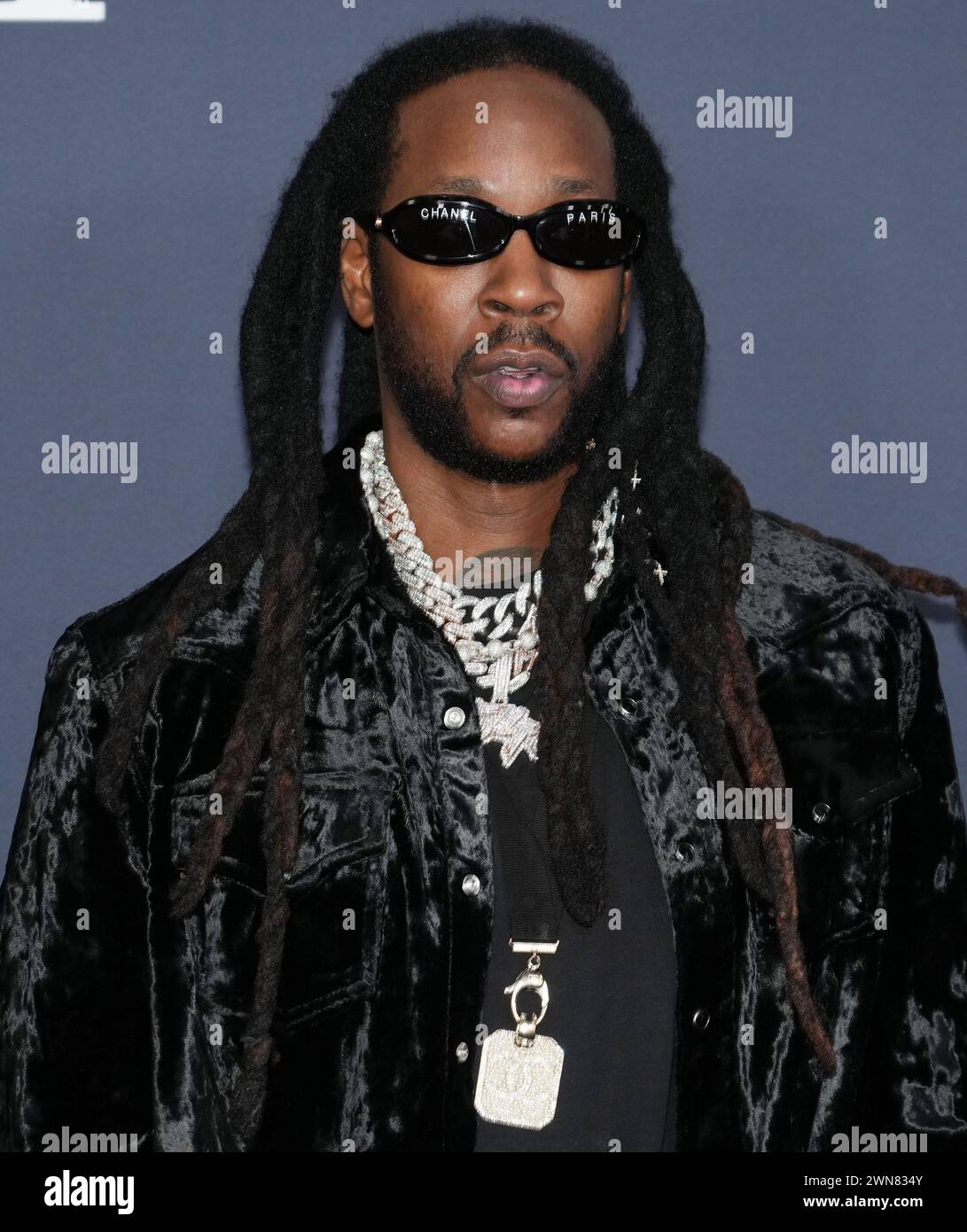 Los Angeles, USA. 29th Feb, 2024. 2 Chainz arrives at the Starz Series ...