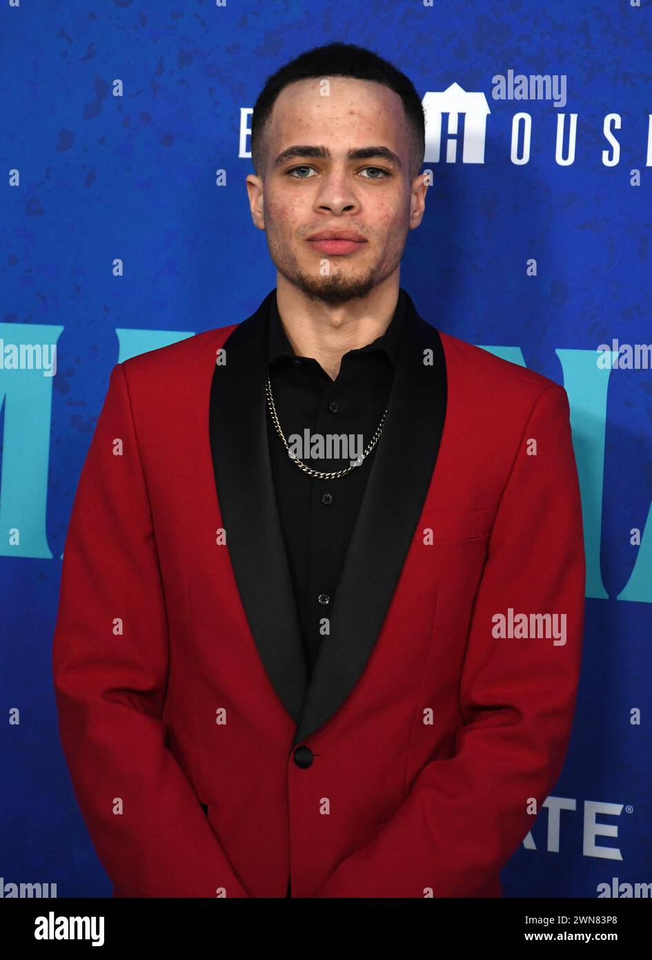 Los Angeles, California, USA 29th February 2024 Evan Merrick attends ...