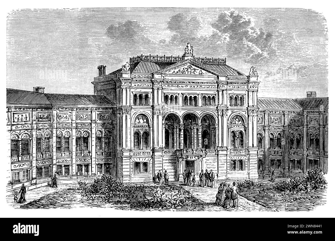 South Kensington Museum, London, , (encyclopedia, 1893), South ...