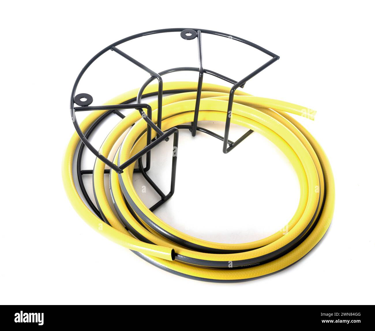 Hose pipe coil Cut Out Stock Images & Pictures - Alamy