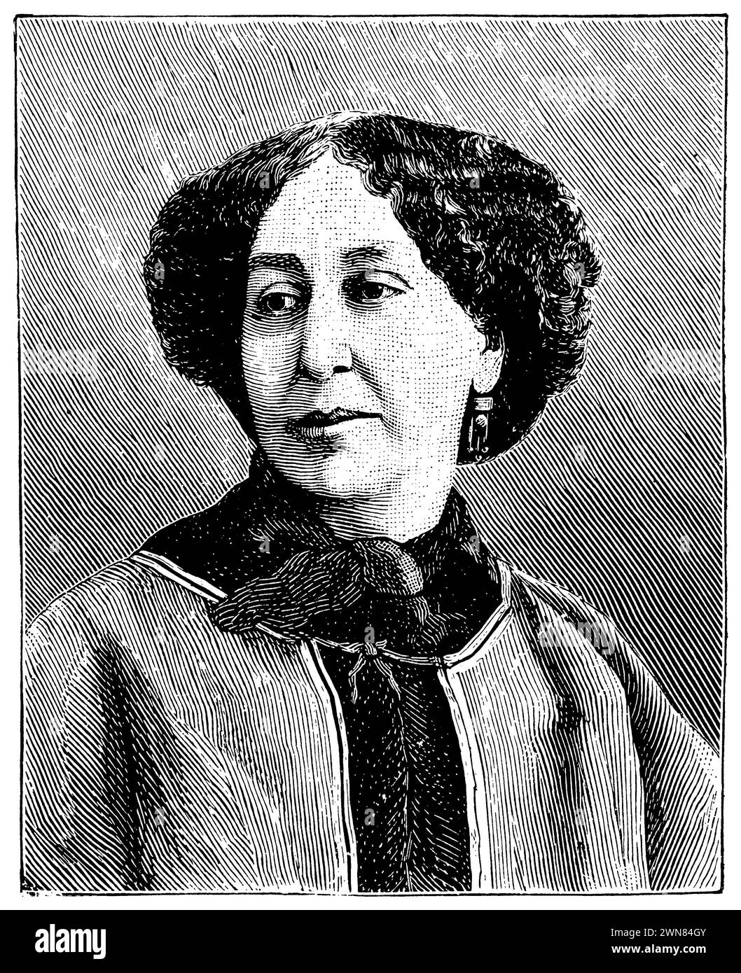 George Sand (1804-1876), French writer, , (literary history book, 1895 ...