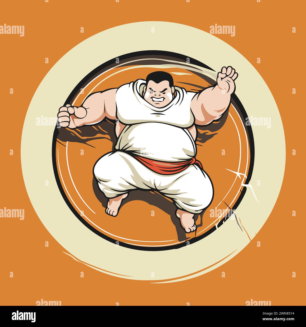 Judogi vector vectors hi-res stock photography and images - Alamy