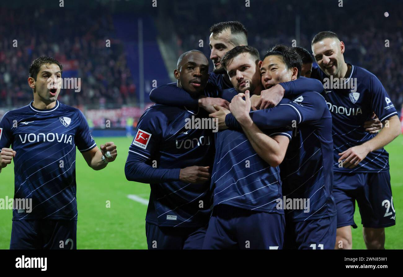 Bochum, Deutschland. 18th Feb, 2024. firo: 02/18/2024, football, soccer ...