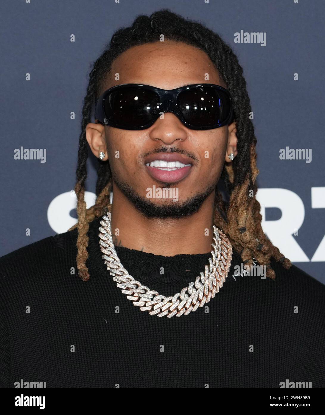 Los Angeles, USA. 29th Feb, 2024. DDG arrives at the Starz Series BMF ...