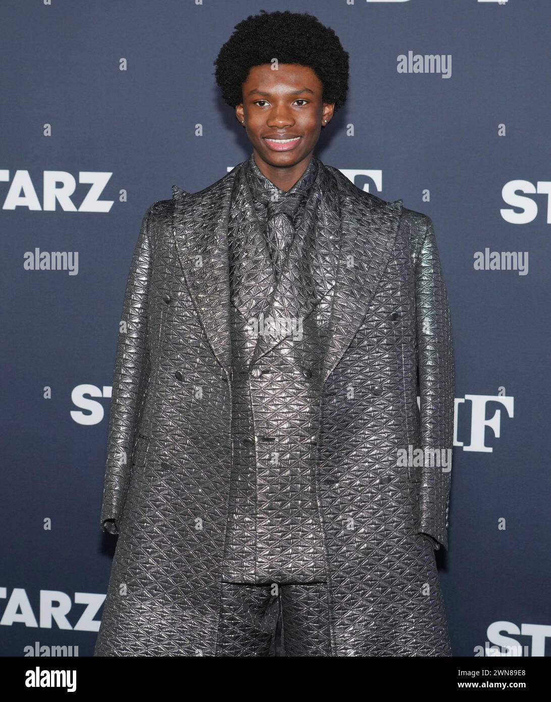 Los Angeles, USA. 29th Feb, 2024. Jerel Xavier Alston arrives at the ...