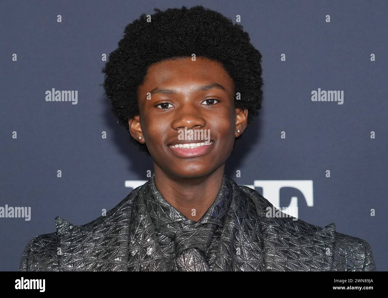 Los Angeles, USA. 29th Feb, 2024. Jerel Xavier Alston arrives at the ...