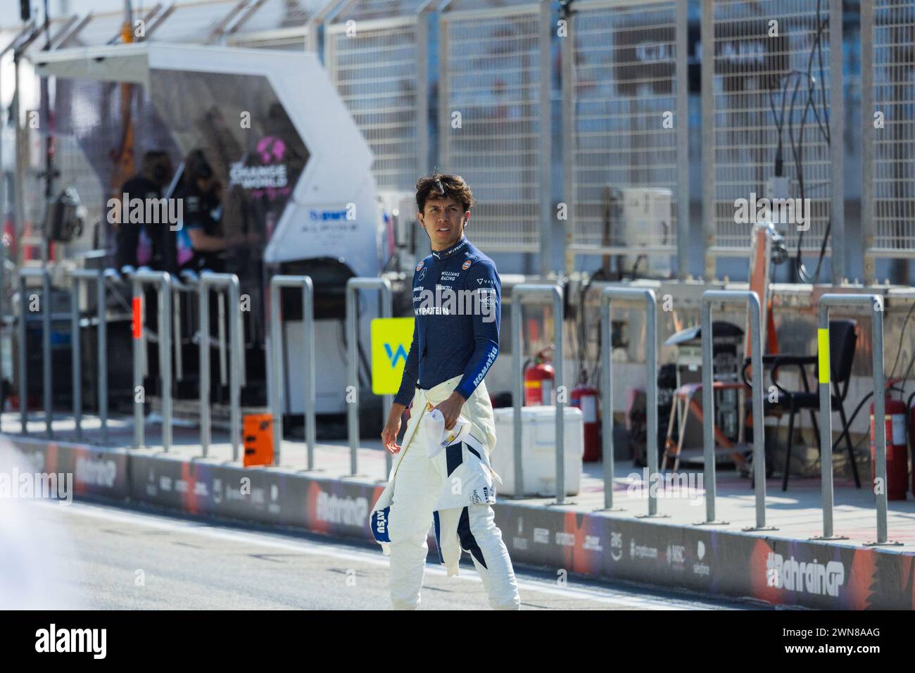 MANAMA, BAHRAIN, Bahrain International Circuit, 29.Feb.2024: Alexander ...
