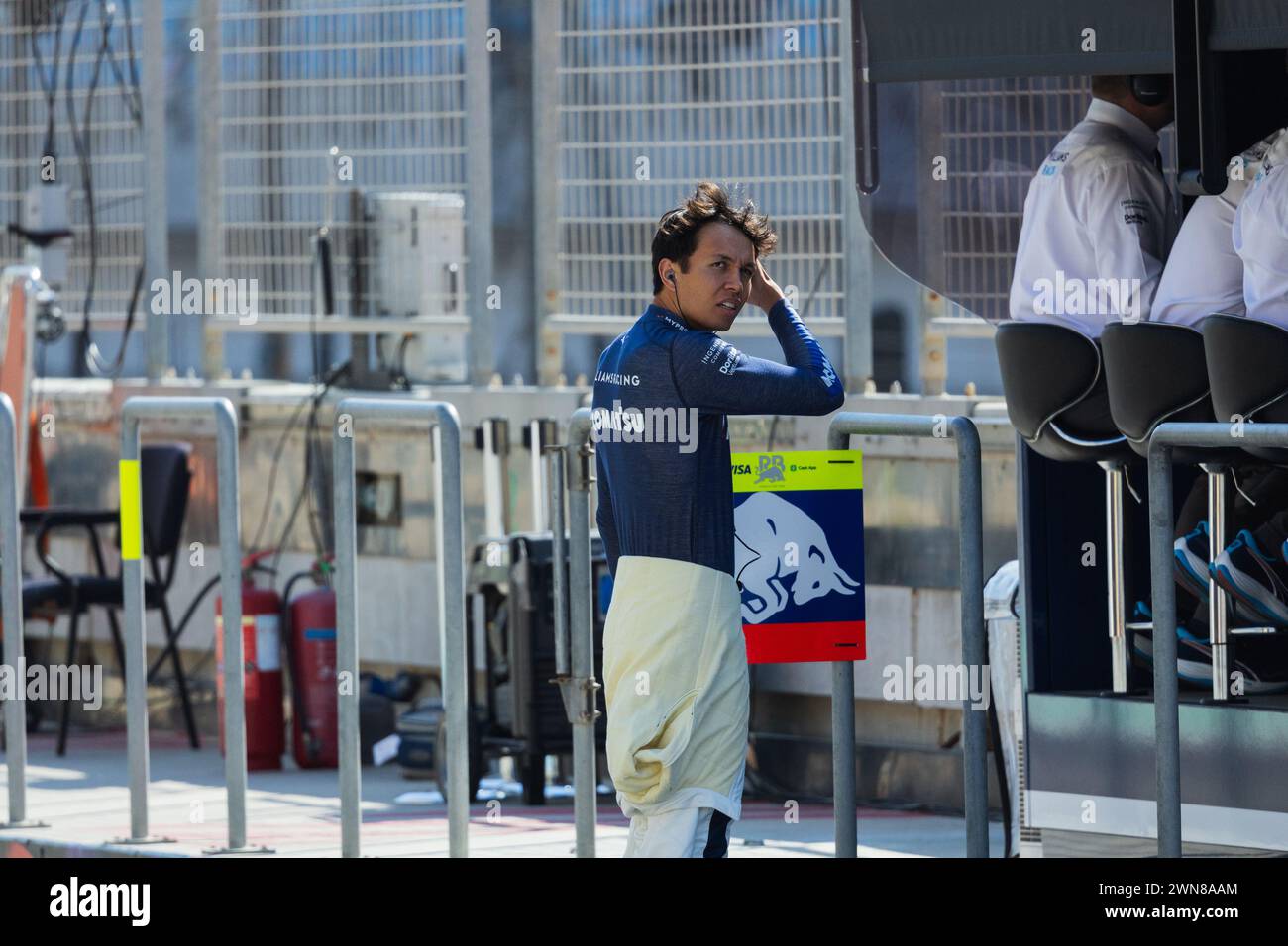 MANAMA, BAHRAIN, Bahrain International Circuit, 29.Feb.2024: Alexander ...