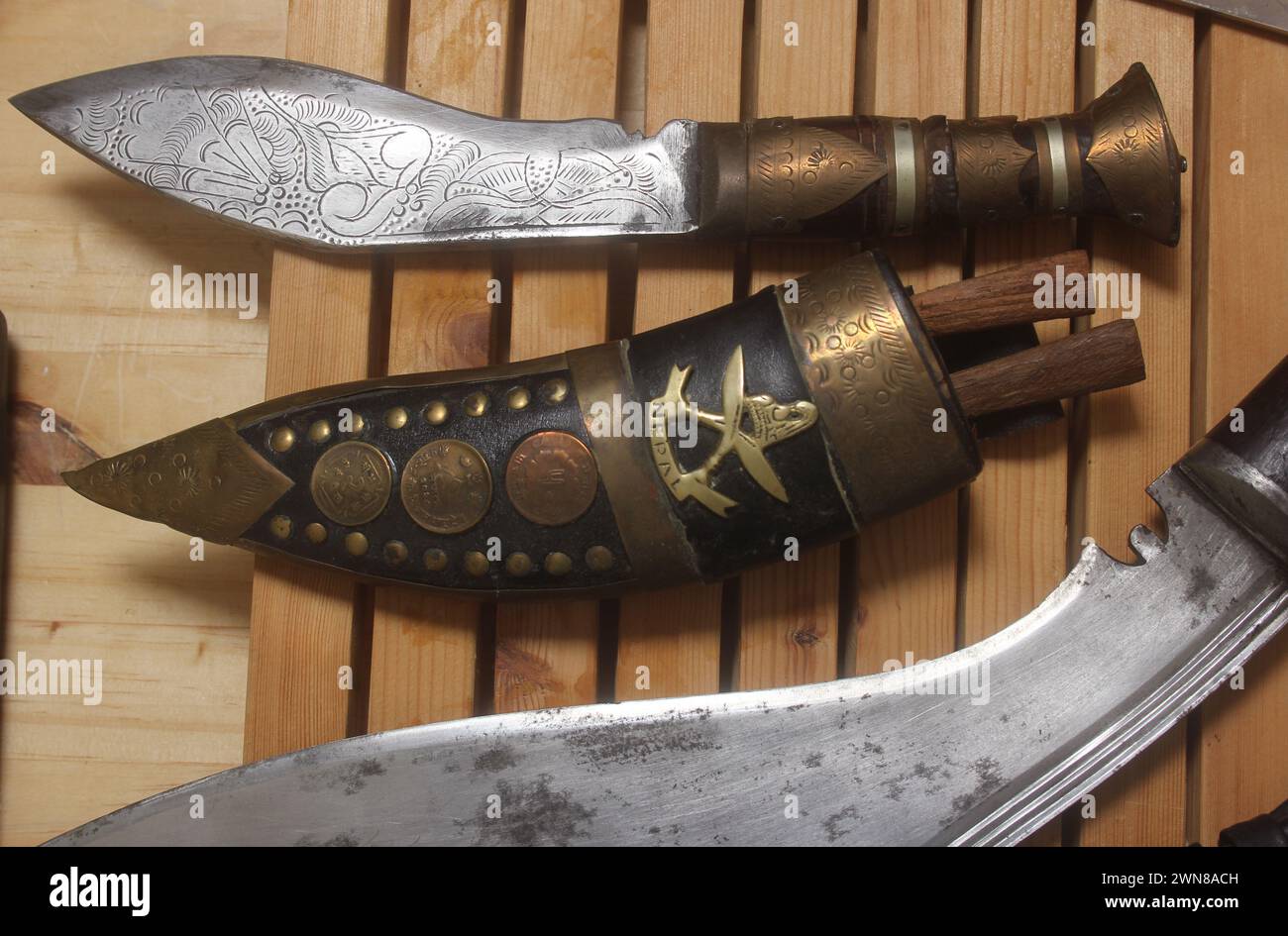 Kitchen knives selection hi-res stock photography and images - Alamy