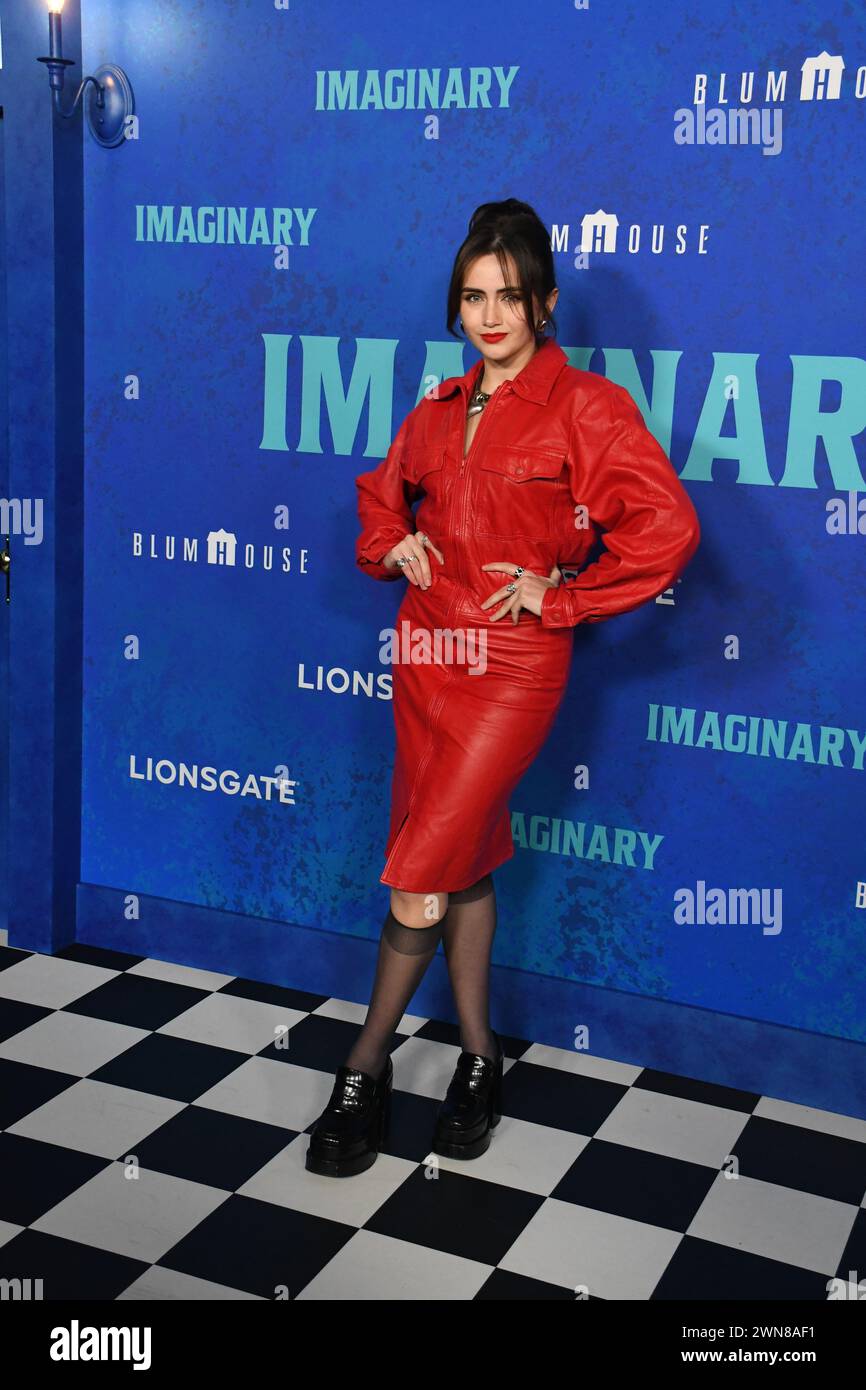 Los Angeles, California, USA 29th February 2024 Elise Schatz attends ...