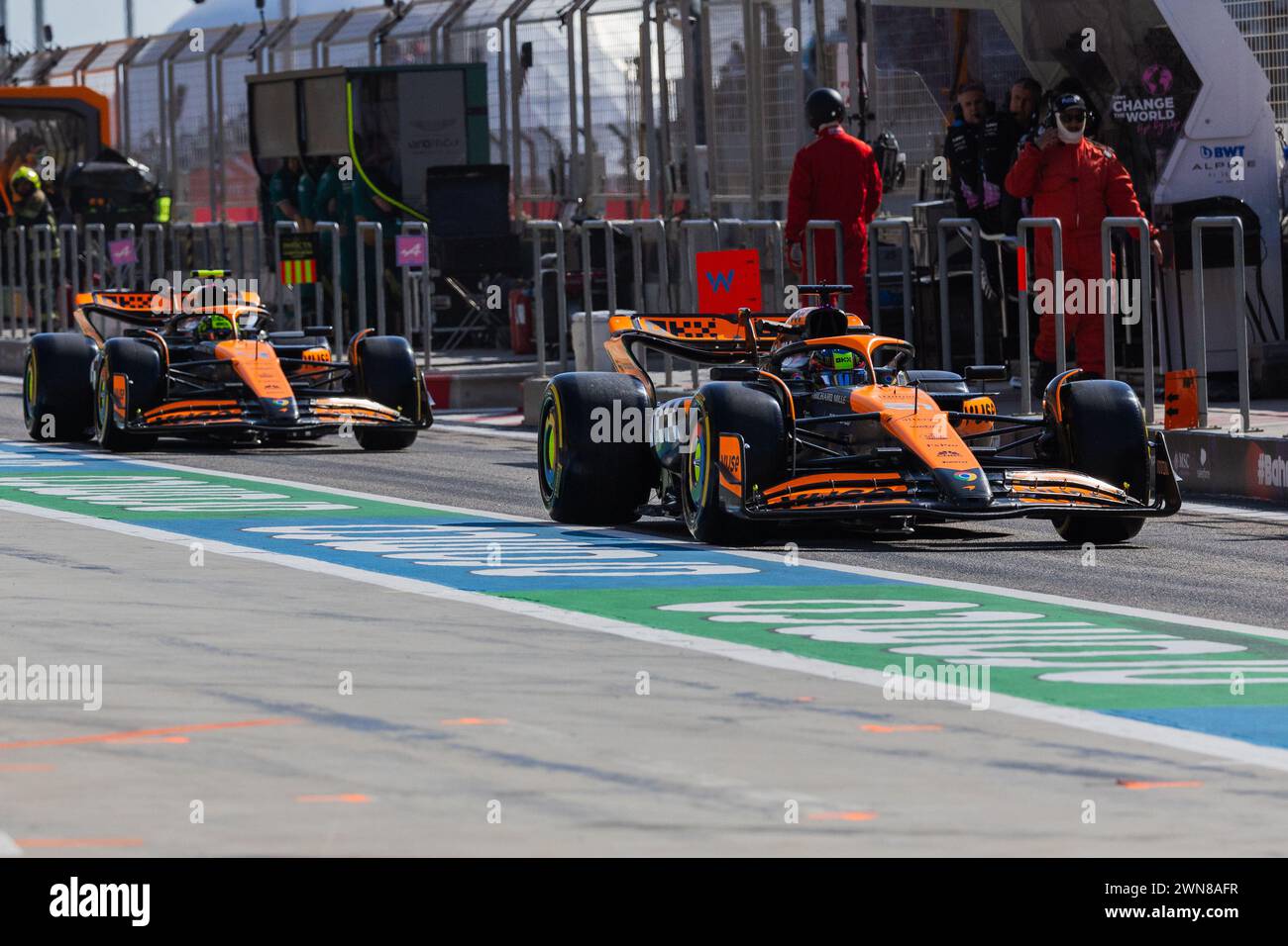 MANAMA, BAHRAIN, Bahrain International Circuit, 29.Feb.2024: Oscar ...