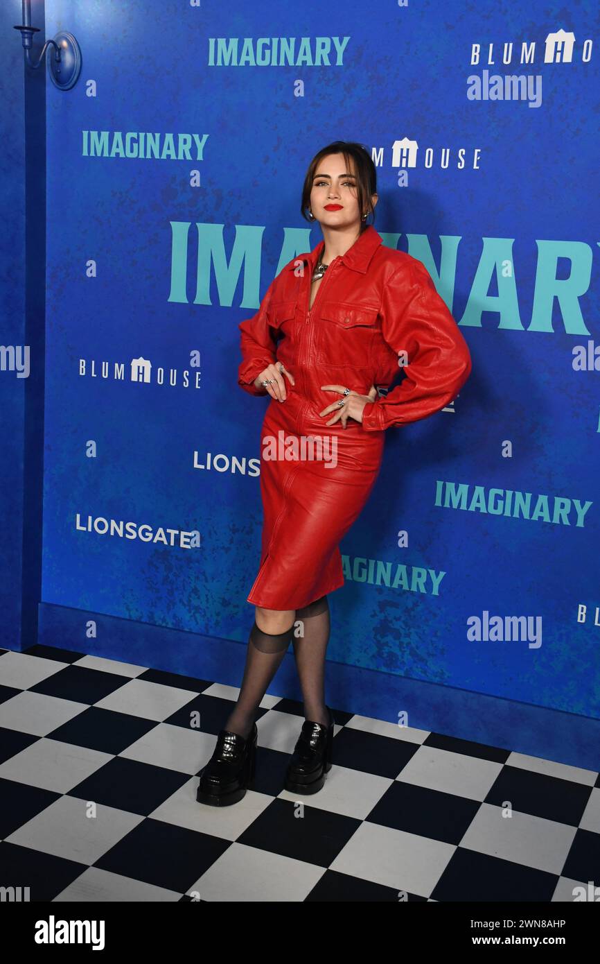 Los Angeles, California, USA 29th February 2024 Elise Schatz attends ...